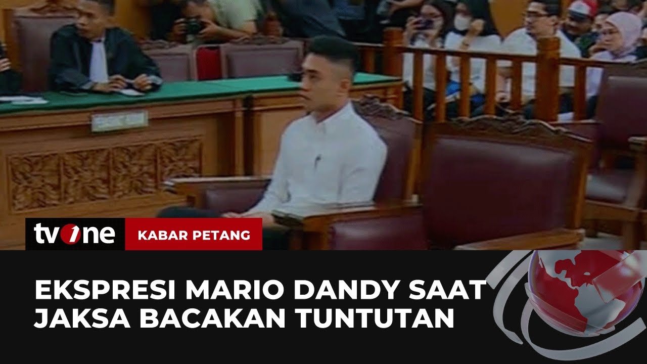 Kasus Penganiayaan David Ozora, Mario Dandy Dituntut 12 Tahun Penjara ...