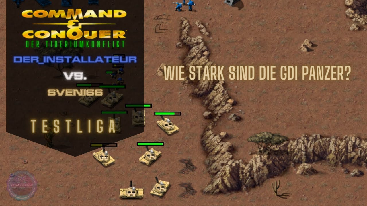 Wie stark sind die GDI Panzer? | Testliga - der_Installateur vs ...