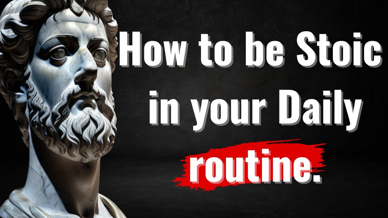 Stoic Mindfulness: Applying Stoic Practices in Daily Life - YouTube