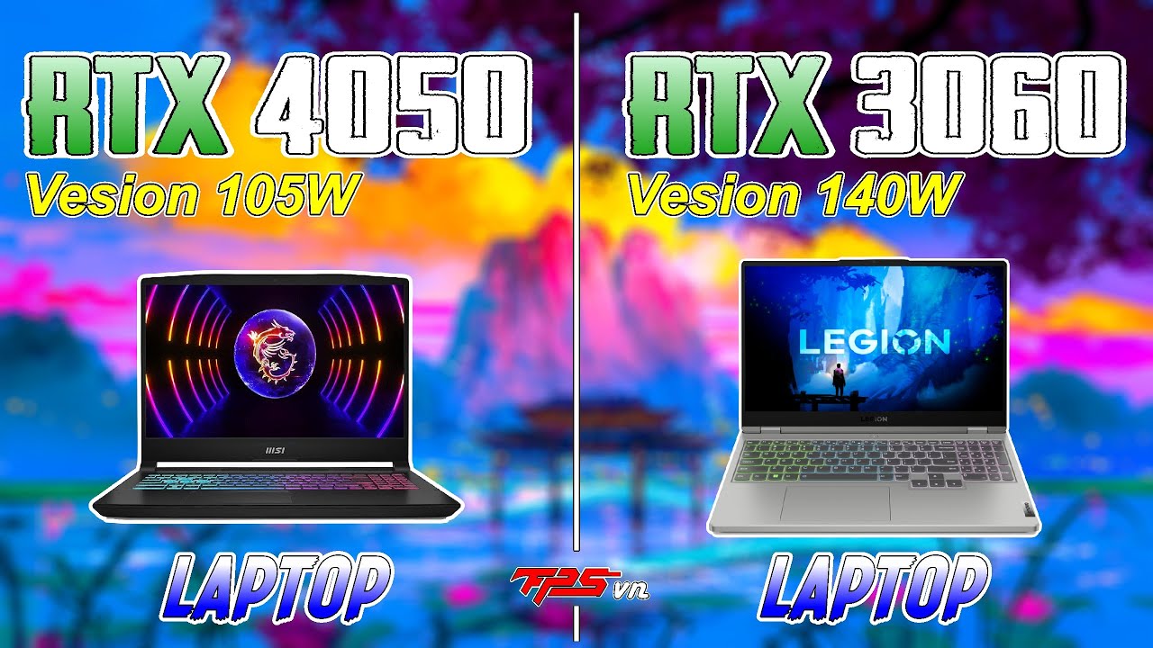 RTX 3060 140W vs RTX 4050 (105W) Laptop/Notebook - Fps vn - YouTube