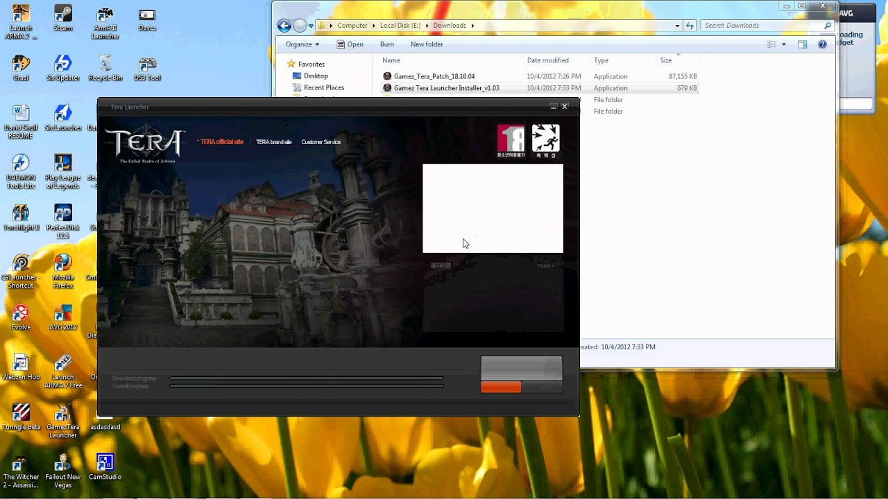 Gamez Tera Login Screen Broke - YouTube