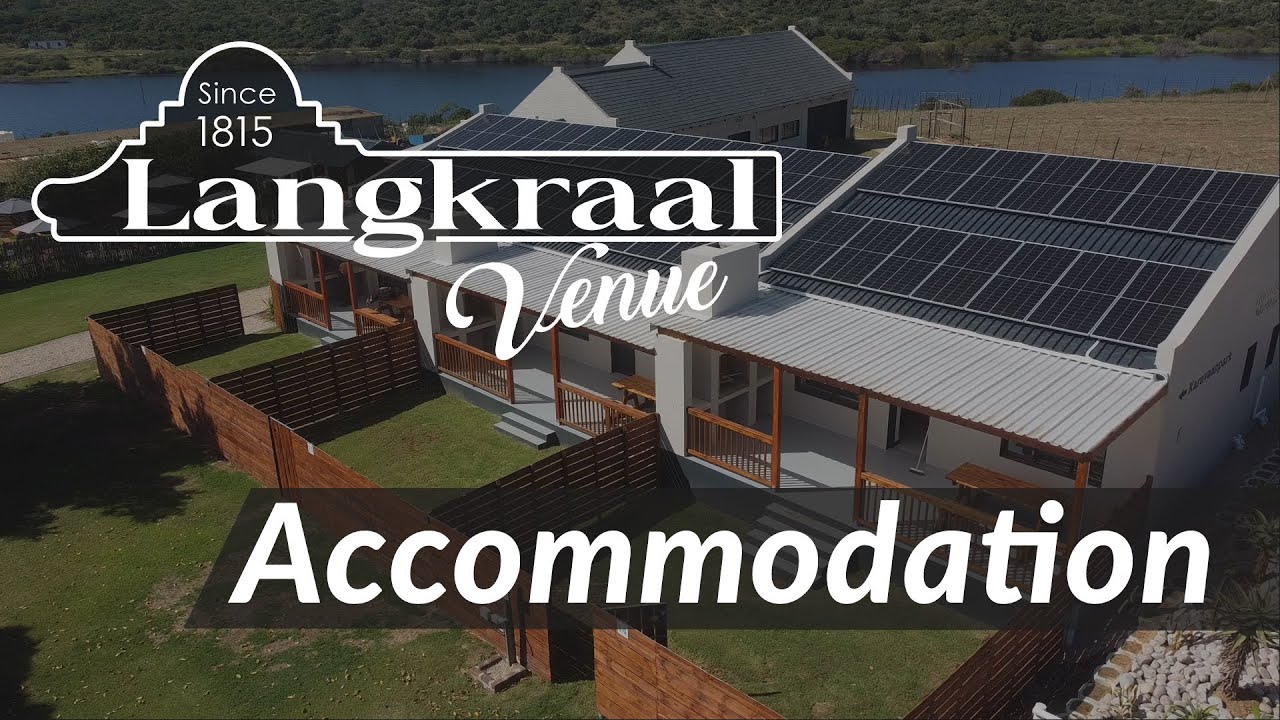 LANGKRAAL VENUE Accommodation - YouTube