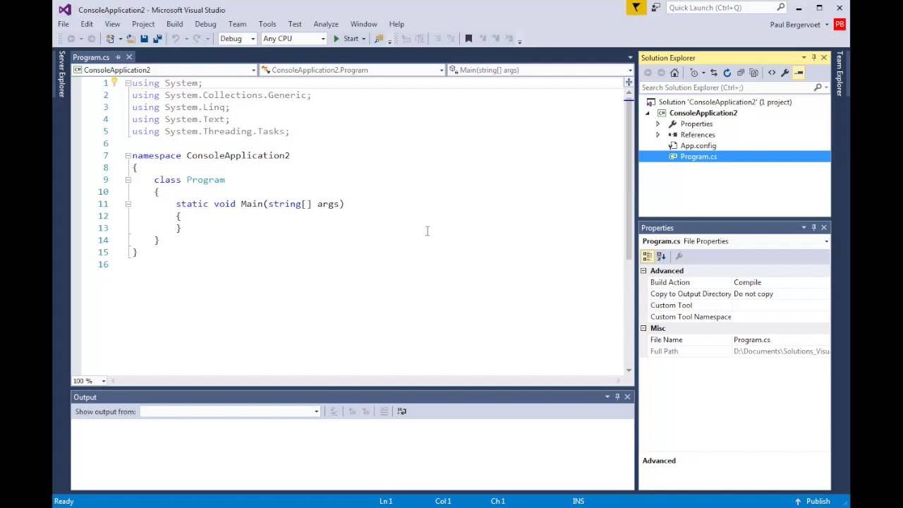 Introduction to Visual Studio - YouTube