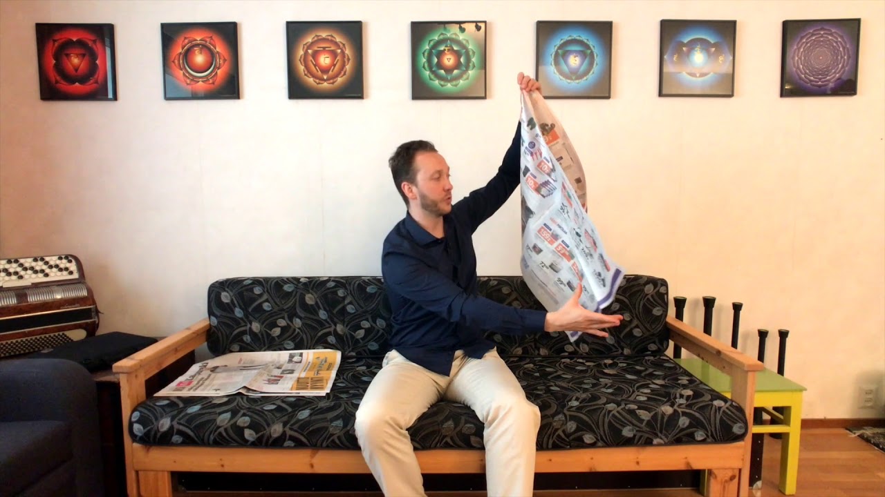 Newspaper Balance Tutorial - YouTube