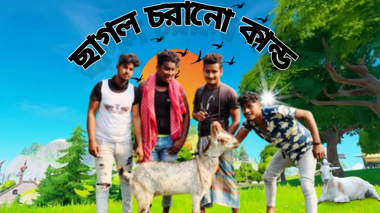 ছাগল চরানোর কান্ড || hindi funny video || chagol chorano kando || # ...
