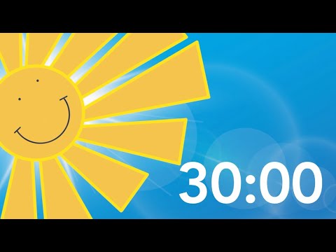 30 Minute Timer - Summer Sun - YouTube