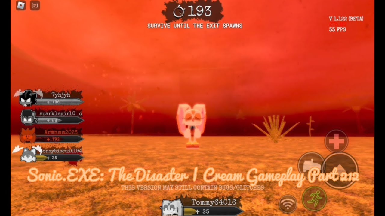 Sonic.EXE: The Disaster | Cream Gameplay Part 212 - YouTube
