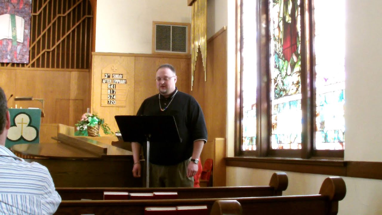 Tony Christensen singing Jesu, Joy of Man's Desiring - YouTube