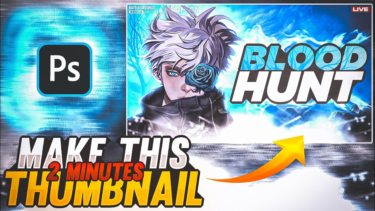 How To Make BGMI Thumbnails On Android - YouTube
