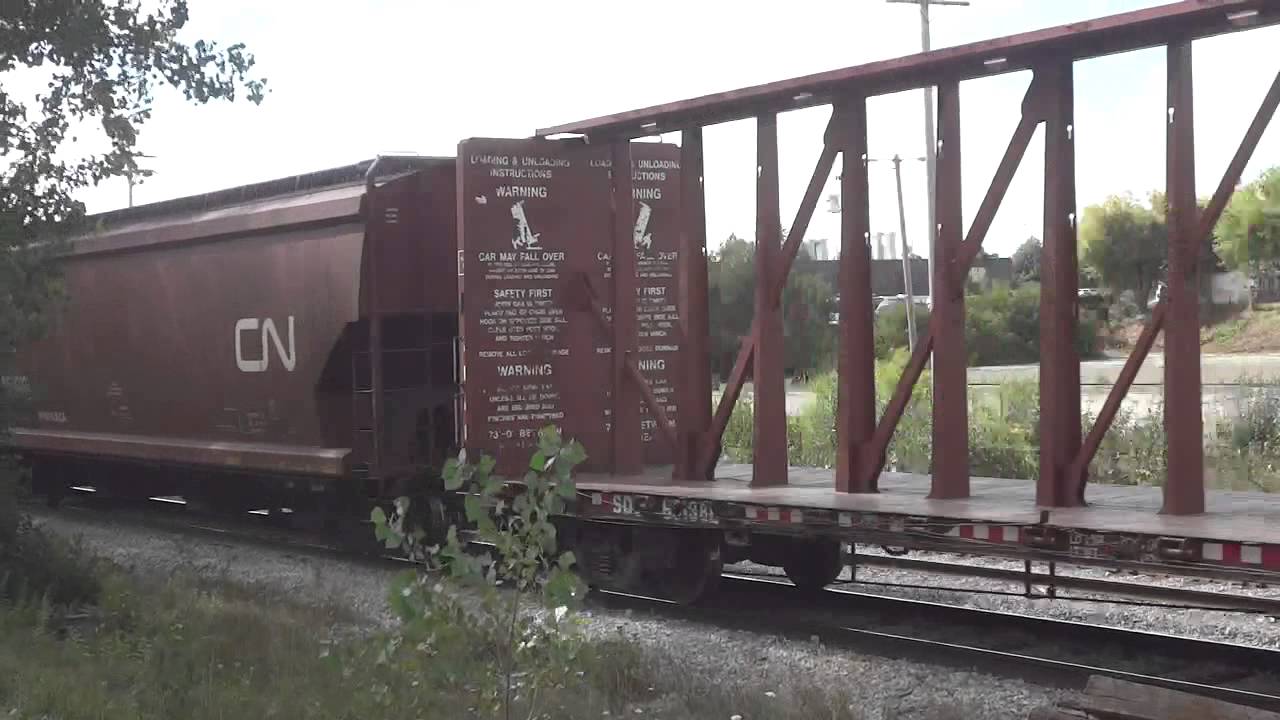 New Signals on the Goderich and Exeter Railway and Train 431 - YouTube