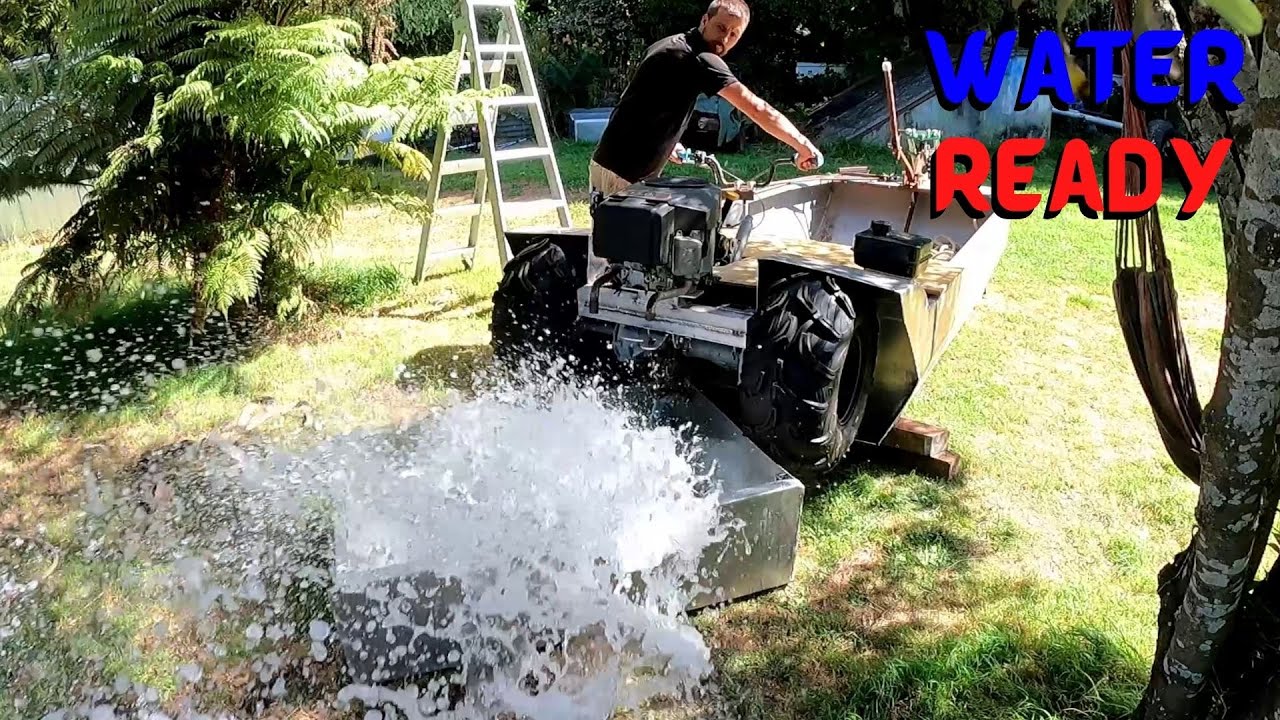 Amphibious ATV Boat Build, Part 8 Propeller Time - YouTube
