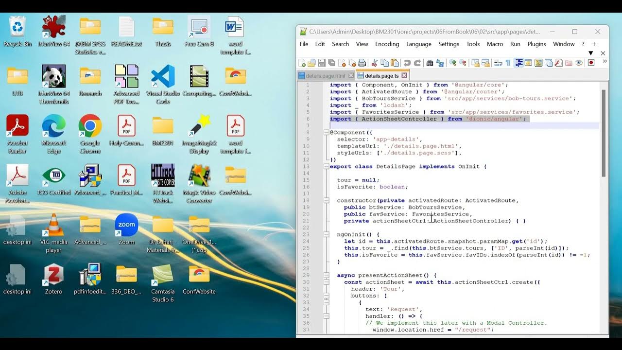 Chapter 6: Ionic: Action Sheet, Alert, Badge, Card - YouTube