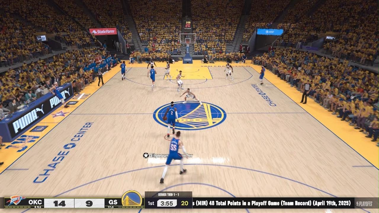 Warriors main defense chant 2K25 - YouTube