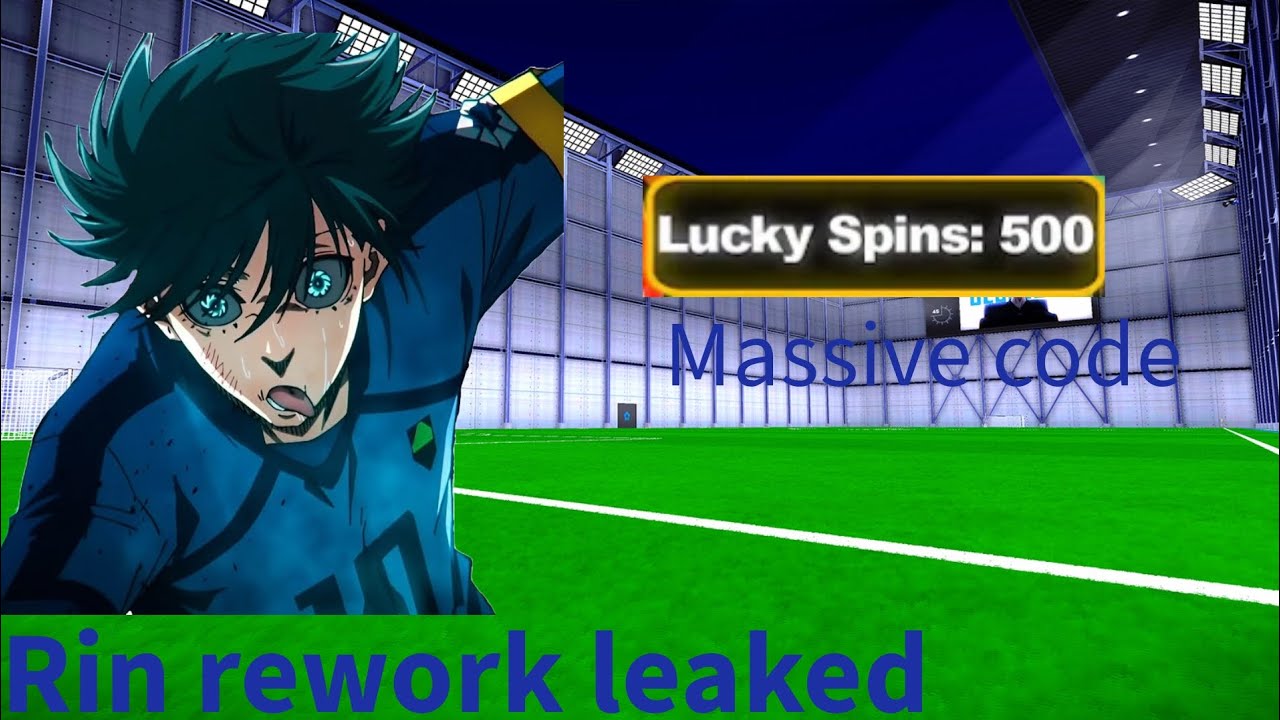 Rin rework, massive update, huge codes, just got leaked | Blue lock ...