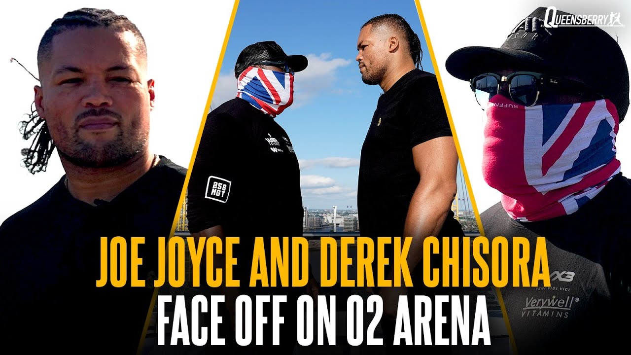 LISTEN IN: What was said in Joe Joyce vs Derek Chisora face off on the ...