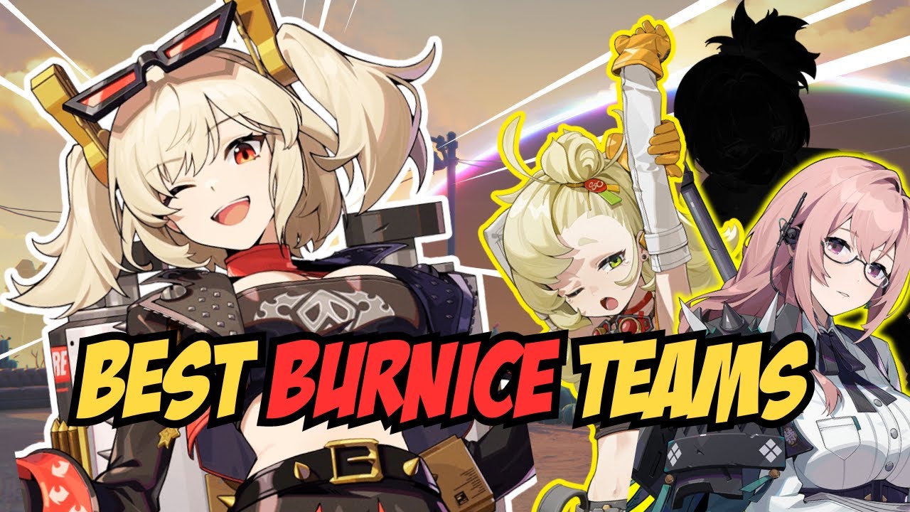 BEST TEAMS FOR BURNICE WHITE ( ZENLESS ZONE ZERO ) - YouTube