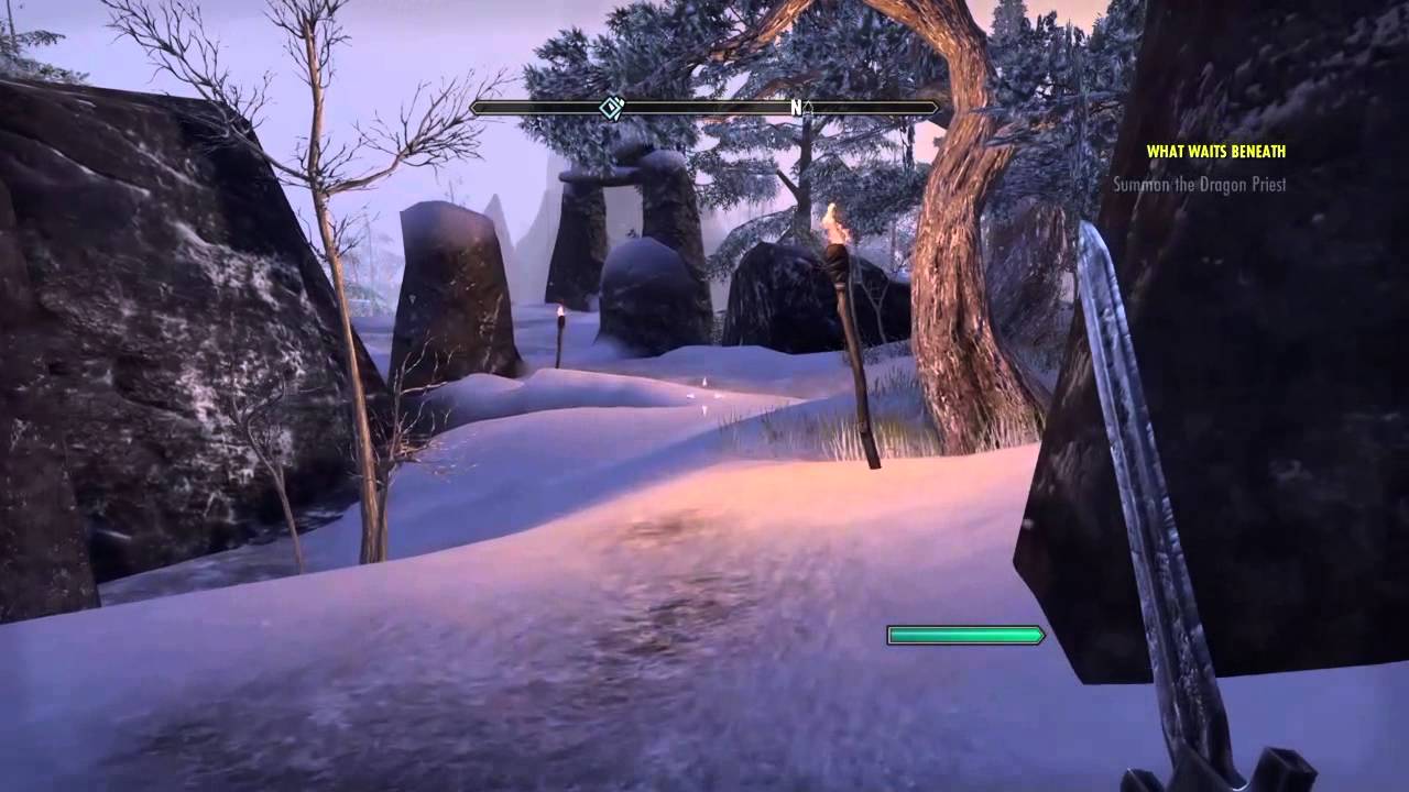 Lets Roleplay ESO Episode 2: Frozen Rust - YouTube