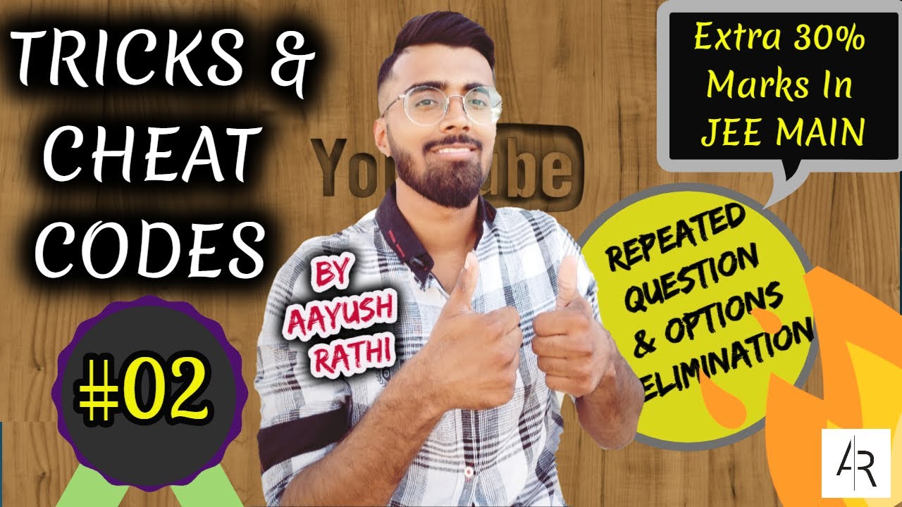 JEE Main Copy Karta Hai IIT ka? -Tricks & Cheat Codes# 02 - YouTube