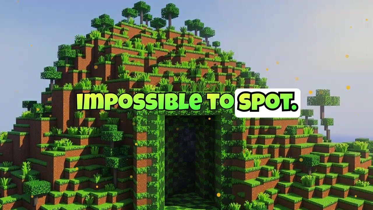 How to Build a Secret Underground Bunker with Camouflage Entrances and ...