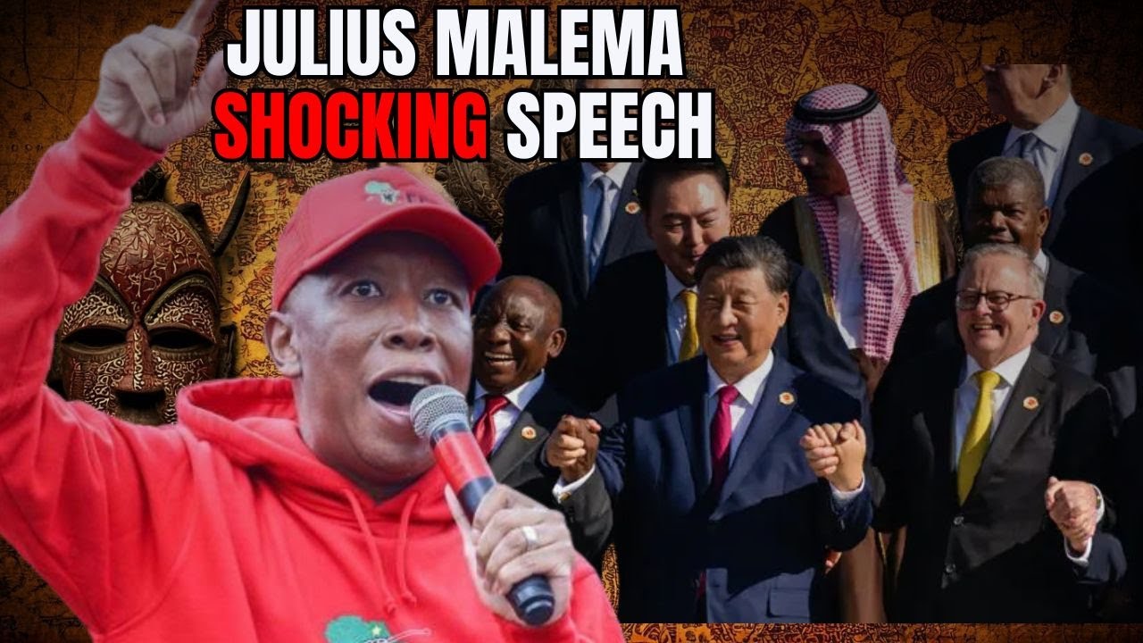 JULIUS MALEMA LATEST SPEECH THAT SHOCK THE WORLD - YouTube