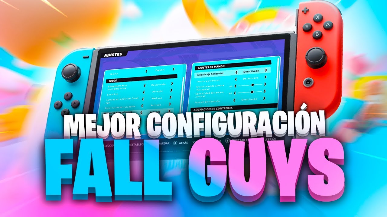MEJOR CONFIGURACÓN FALL GUYS para NINTENDO SWITCH!! ACTIVA ESTAS ...