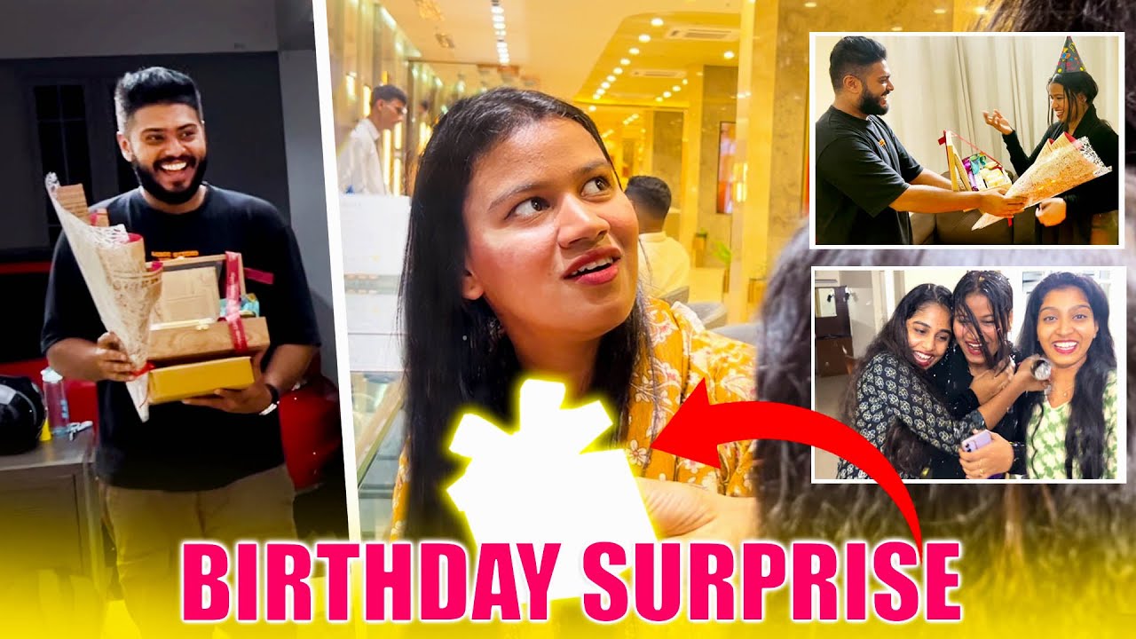 JUNU SURPRISED SHAMI ON HER BIRTHDAY 😘 അവളുടെ വലിയ ആഗ്രഹം GIFT ചെയ്തു 🥹 ...