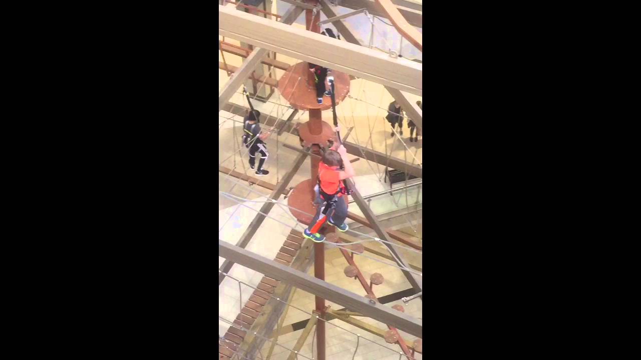 Ropes Course - Hard And Challenging - YouTube