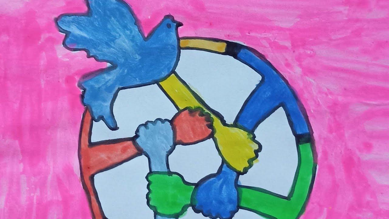 NATIONAL UNITY DAY||Easy drawing for kids 😱 - YouTube