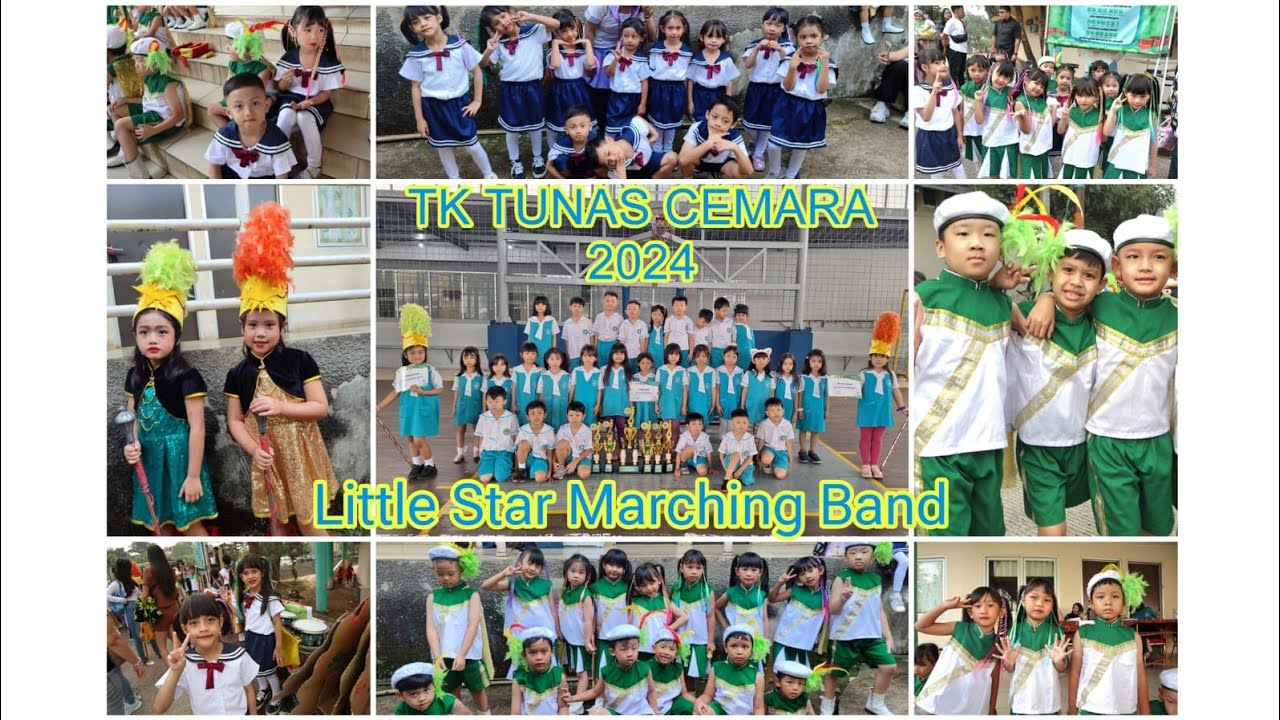 little Star Marching Band TK Tunas Cemara 2024 - YouTube