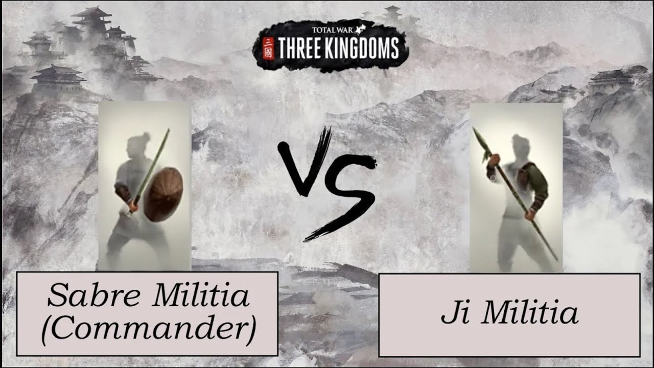 E82: Sabre Militia (Commander) vs Ji Militia | Total War Three Kingdoms ...