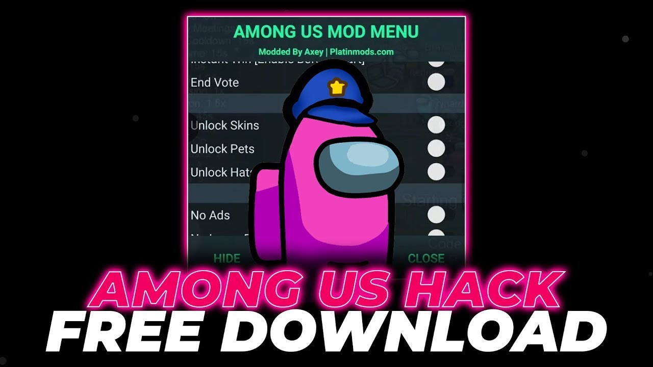 Among Us Mod Menu [2026] | Among Us Cheats| Among Us Hack [Free ...