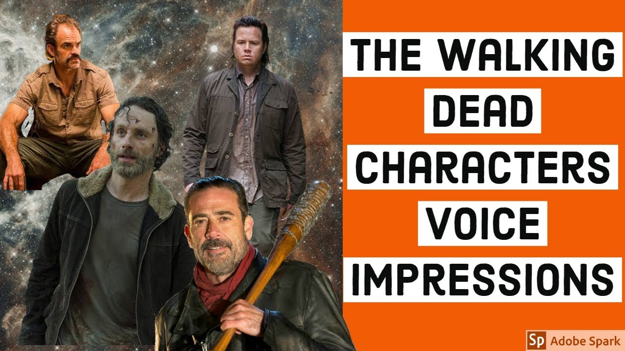 THE WALKING DEAD - CHARACTERS VOICE IMPRESSIONS || Scott Hill Voices ...