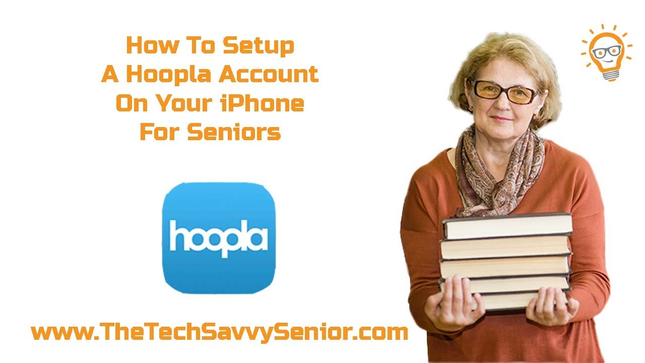 How To Setup a Hoopla Account For Seniors - YouTube