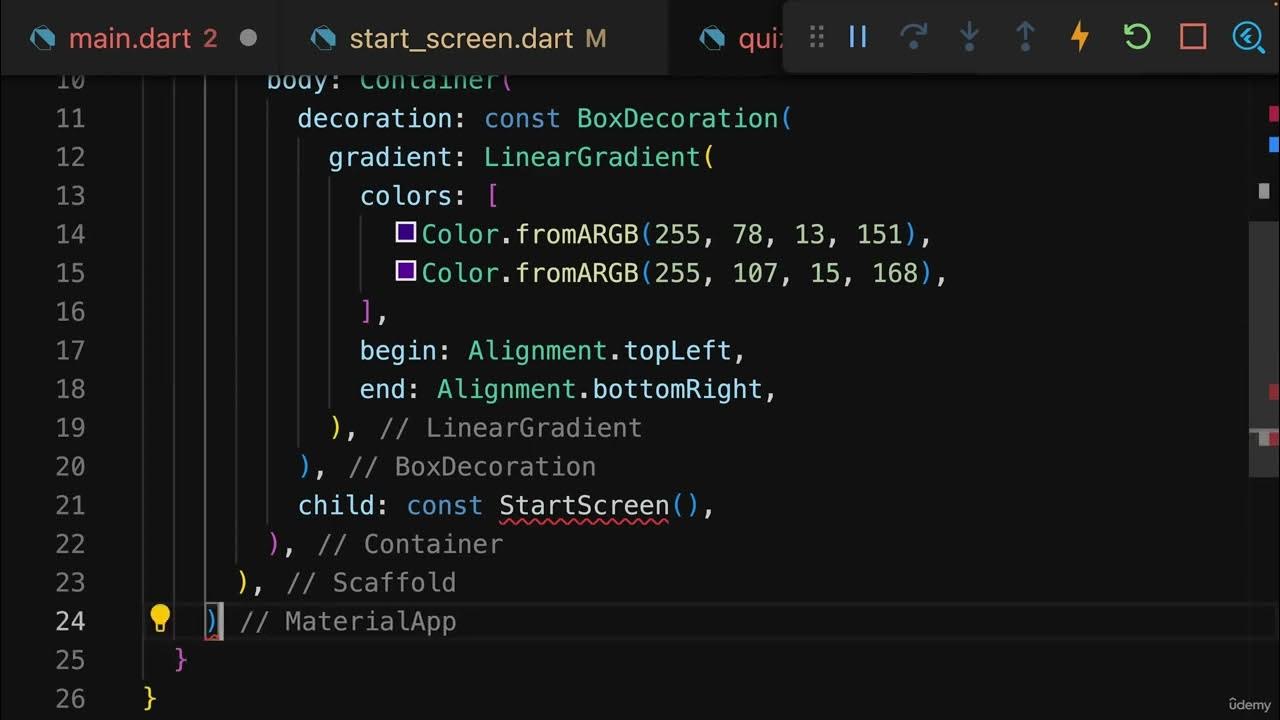 007 Repetition & Exercise Adding a Stateful Widget - YouTube