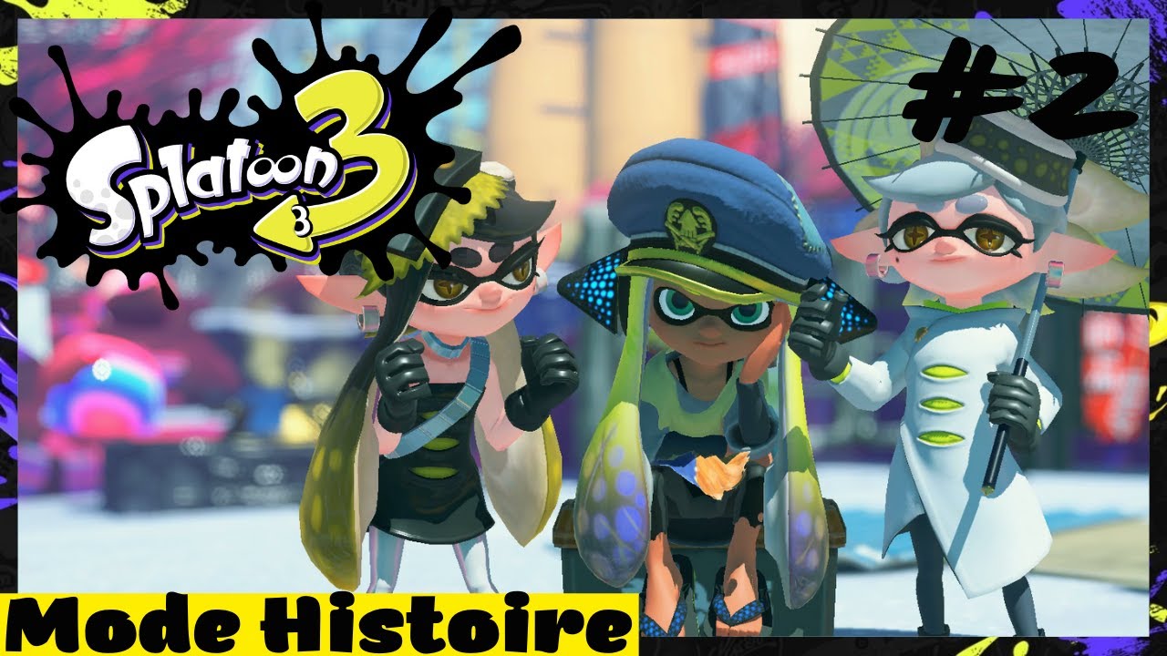Splatoon 3 #2 Le trio des Calamazones - YouTube