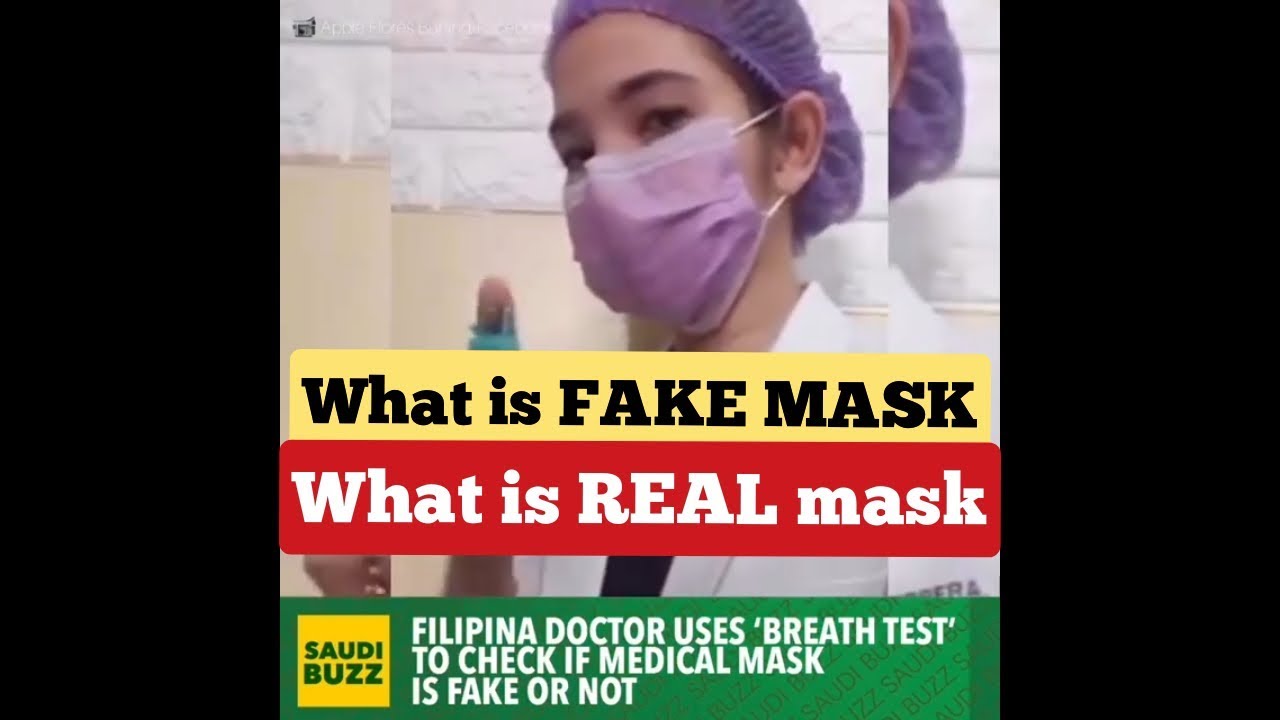 LET US KNOW WHAT IS FAKE AND REAL MASK - YouTube