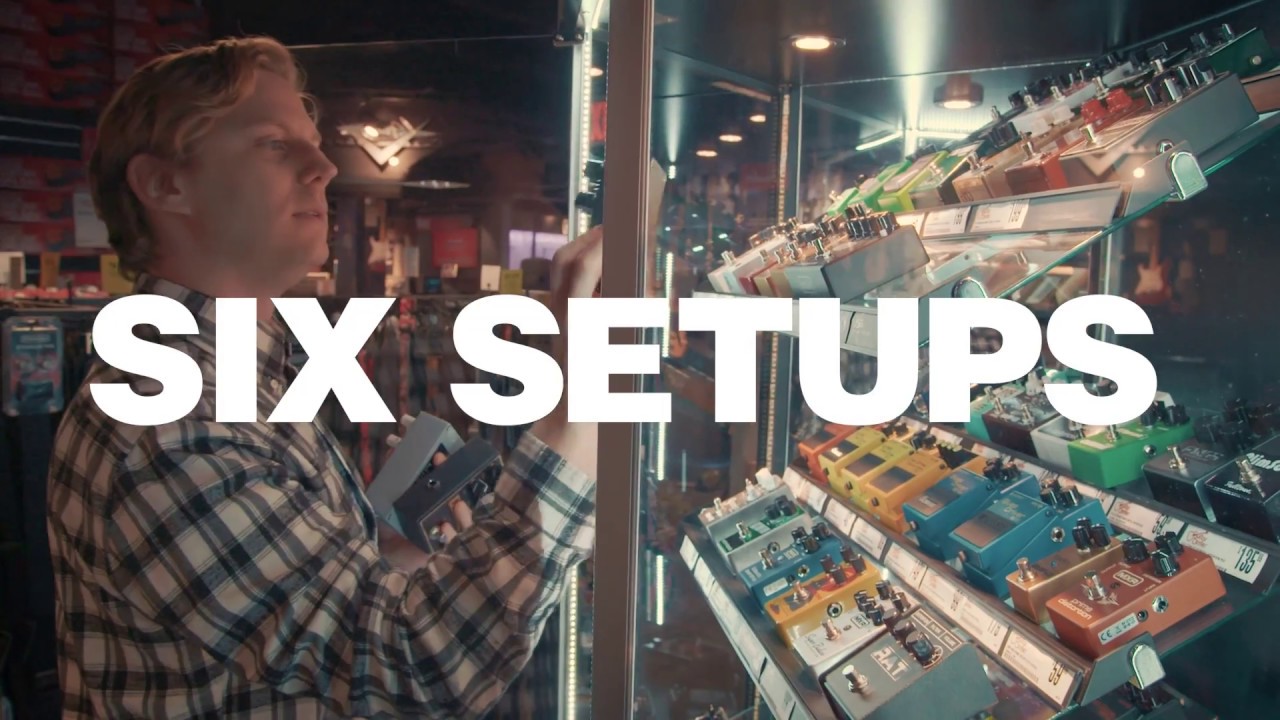 Jared Scharff - SNL Rig: Pedals - Times Square Guitar Center - YouTube