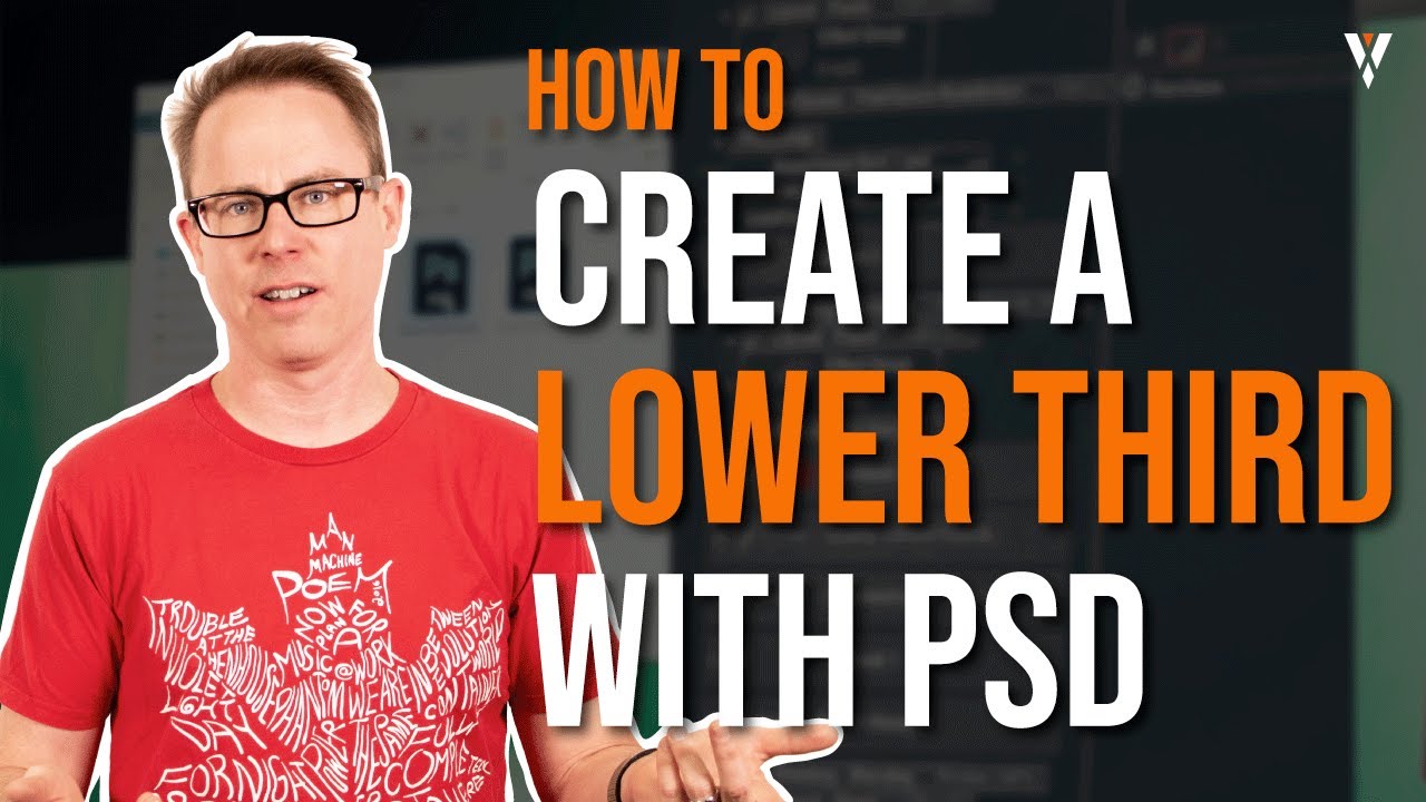 Ventuz Tutorial | Episode 1 | How to create a lower third with PSD layers in Ventuz? - YouTube