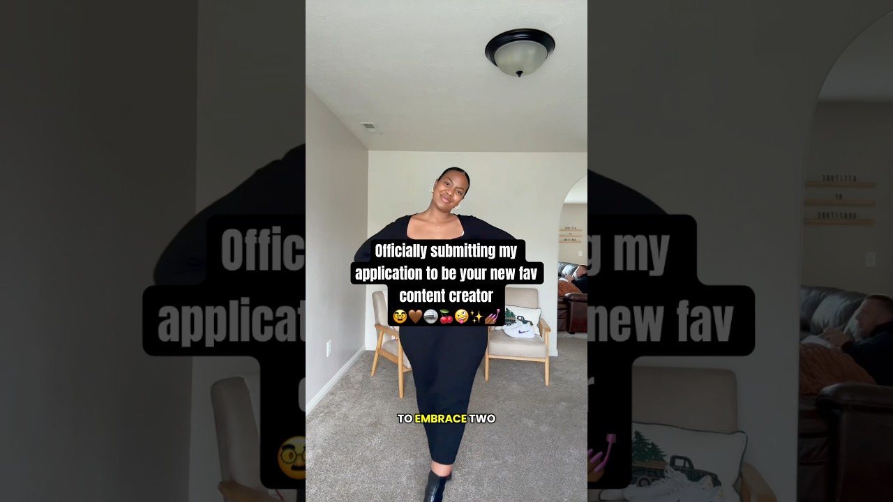 officially submitting my application to be your new fav content creator ...