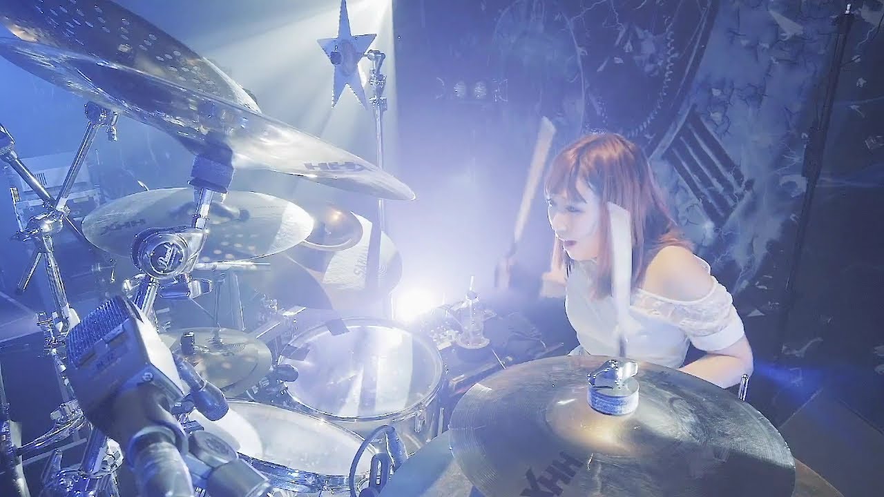 LOVEBITES "Empty Daydream" DRUMS !! [harupi360🎧setlist] Haruna LIVE ...