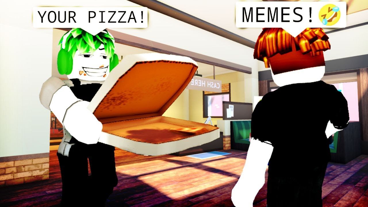 ROBLOX Cook Pizzas 🍕 FUNNY MOMENTS (MEMES) - YouTube