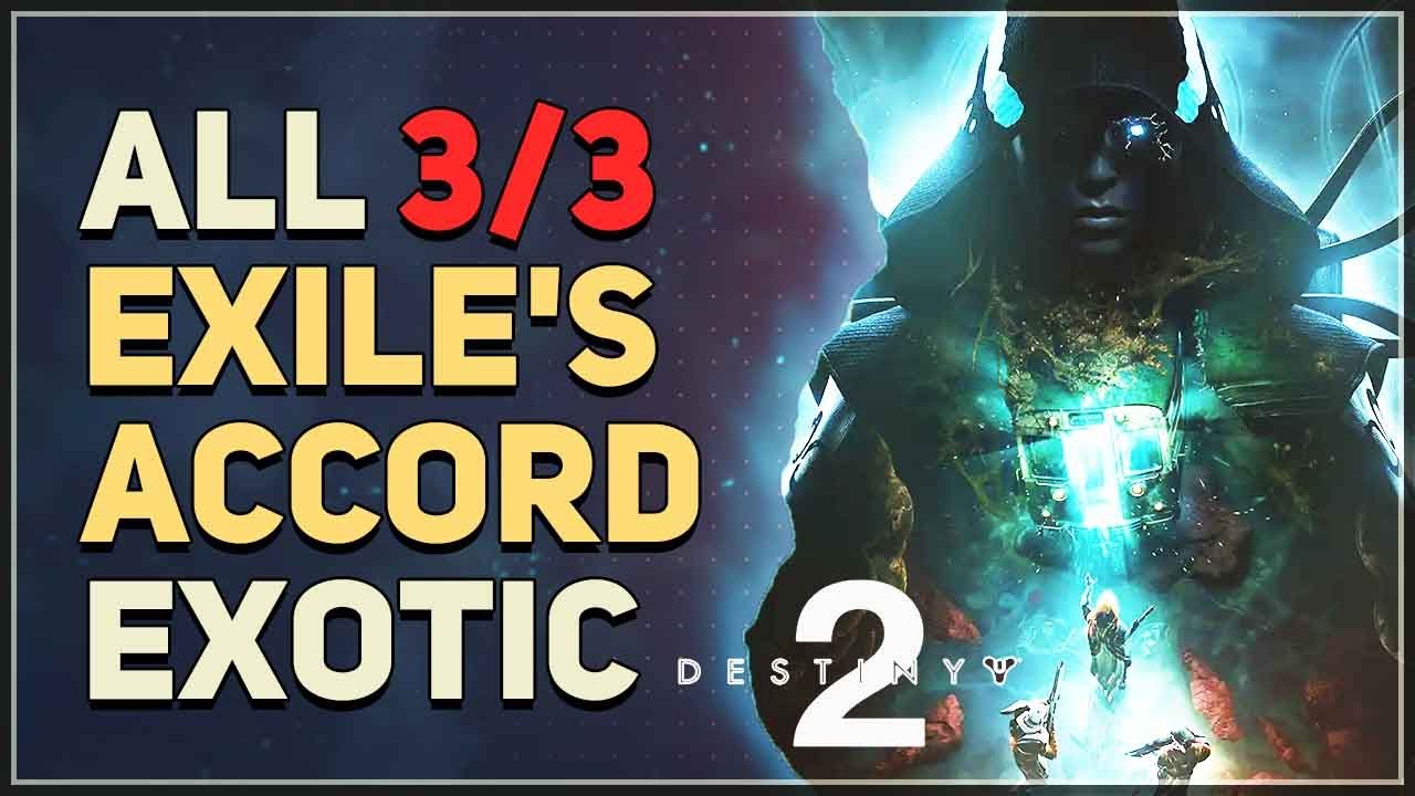 All Exile's Accord Exotic Mystery Puzzles Destiny 2 - YouTube