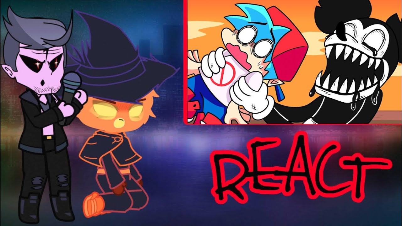 FNF react BOYFRIEND vs. MICKEY MOUSE.AVI?! Friday Night Funkin' Logic ...