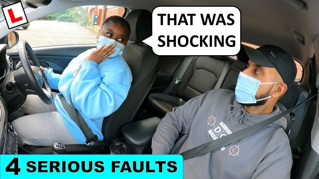 Learner Fails Driving Test In The FIRST 5 MINUTES - YouTube