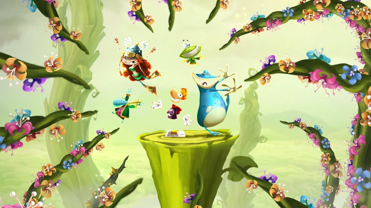 Rayman Legends - 02 Toad Story - 03 Rescue Aurora - 600 Feet Under ...
