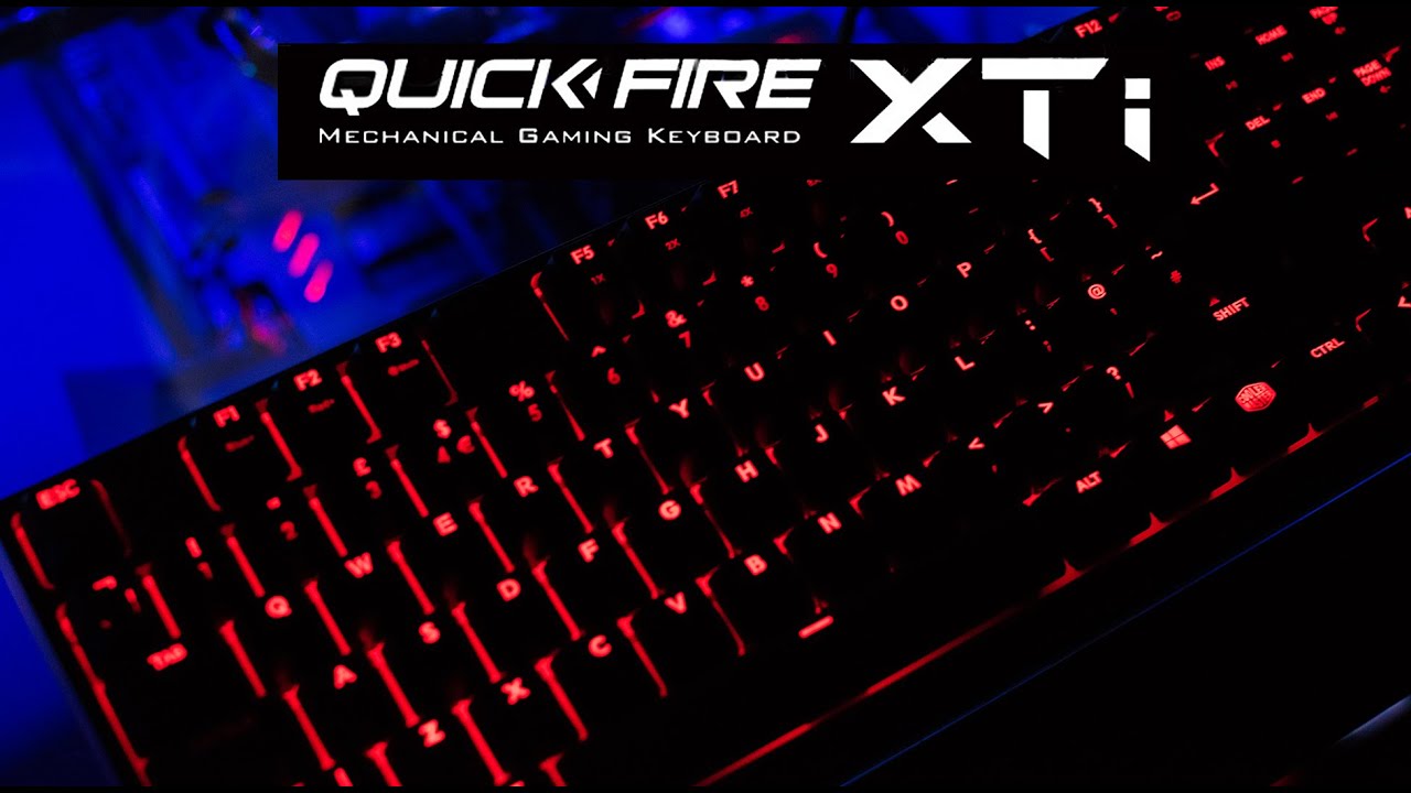 CM Storm Quick Fire XTi unboxing, demo, tips & thoughts - YouTube