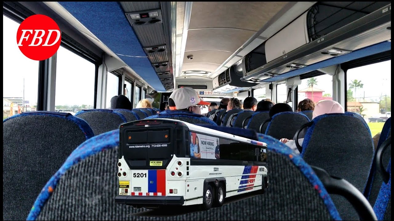 2019-03-16 Riding a Metro Shuttle to the 2019 Rodeo | from East I-10 to ...