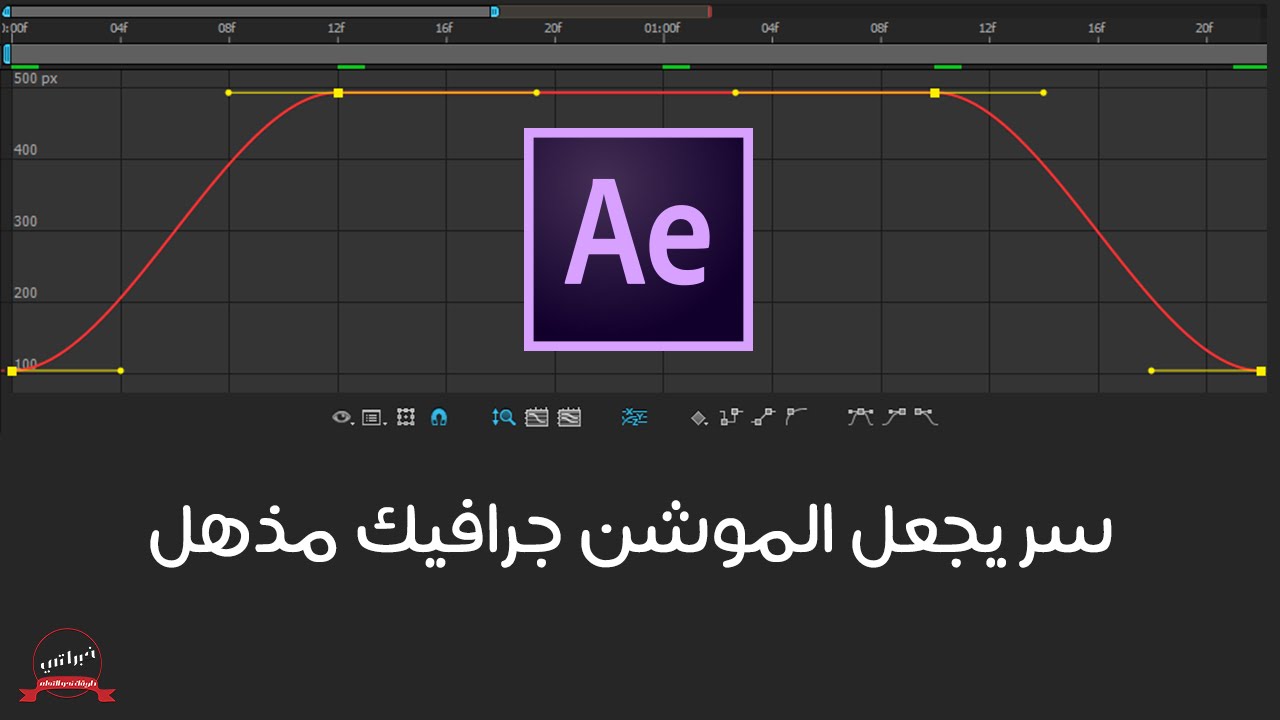 سر يجعل الموشن جرافيك الخاص بك على الافتر ايفكتس إحترافيا - Easy Ease Keyframe After Effects ...