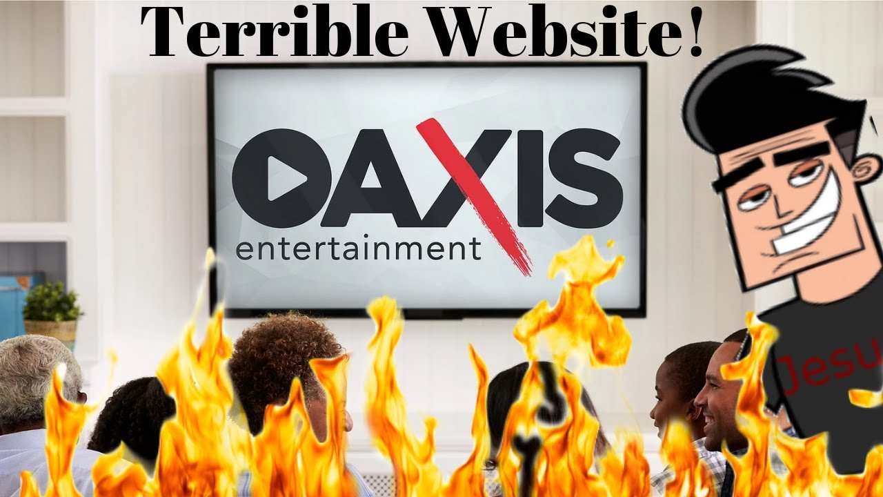The TERRIBLE OAXIS Entertainment Website! | Butch Hartman Strikes Again ...