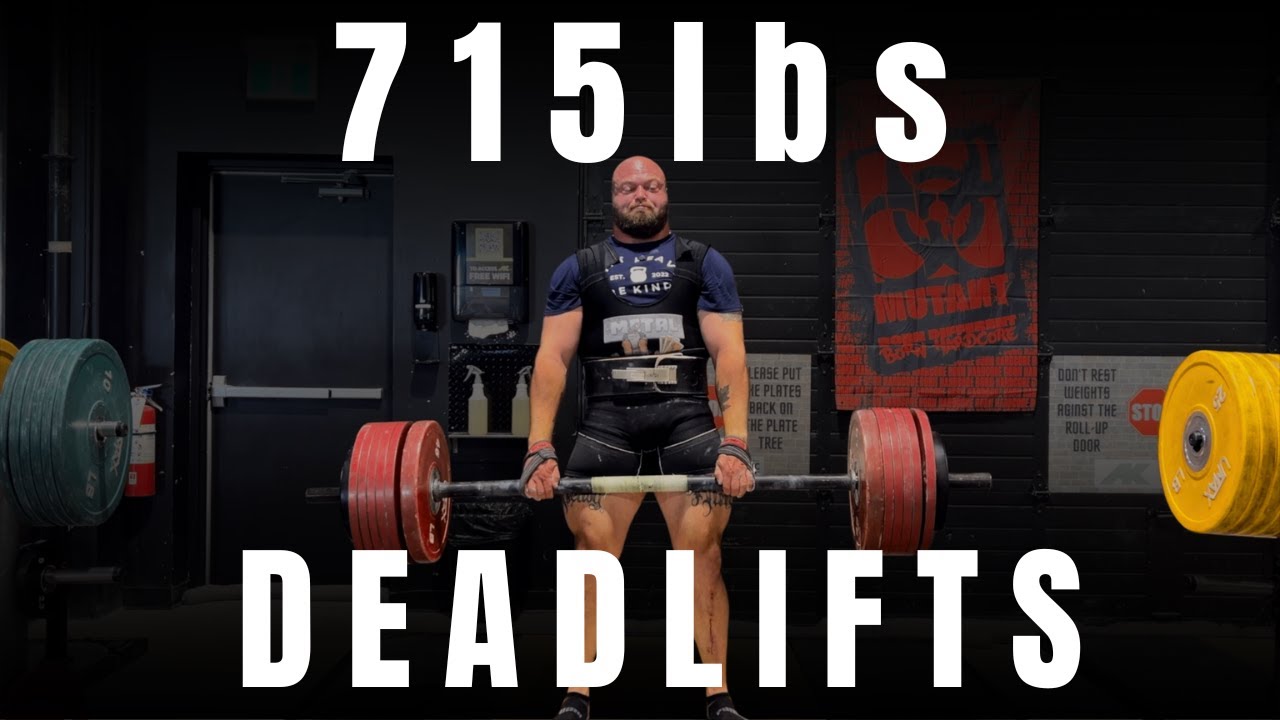 STRONGMAN RAW WORKOUT | Deadlifts + Bench - YouTube